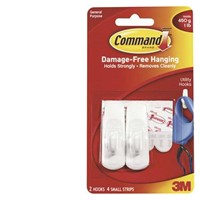3m Command Hooks & Hangers Small Adhesive Hooks Reviews - Black Box