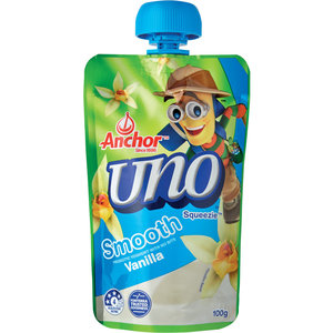 Anchor Uno Smooth Yoghurt Pouch Vanilla Reviews - Black Box