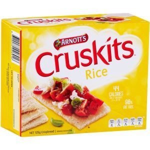 Arnotts Cruskits Crackers Rice Reviews - Black Box