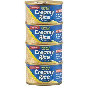 Aunt Bettys Rice 2 Go Creamed Rice Vanilla Creamy Rice 100g Reviews ...