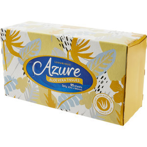 Azure Tissues Facial Aloe Vera 3ply Reviews - Black Box