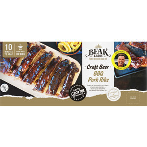 Beak & Sons Pork Spare Ribs Beer Glazed Reviews - Black Box