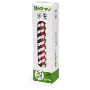Biopak Straws Jumbo Reviews - Black Box