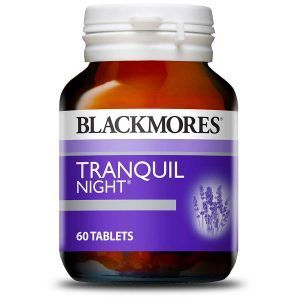 Blackmores Tranquil Night Sleep Assistance Tablets Reviews - Black Box