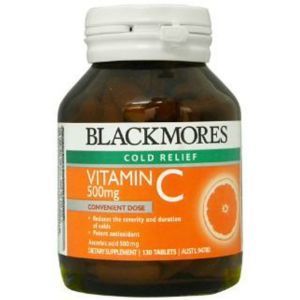 Blackmores Vitamin C 500mg Reviews - Black Box