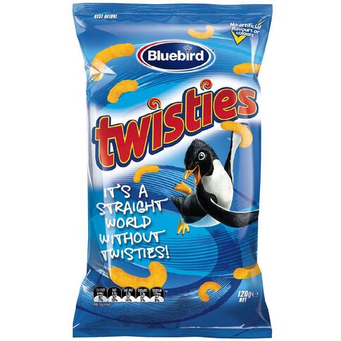 Bluebird Twisties Corn Snacks Cheese Reviews - Black Box