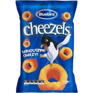 Bluebird Cheezels Corn Snacks Cheese Reviews - Black Box
