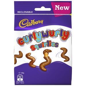 Cadbury Curly Wurly Share Pack Squirlies Bites Reviews - Black Box