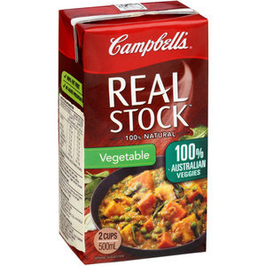 Campbells Real Stock Vegetable Stock Liquid Reviews - Black Box