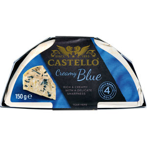 Castello Creamy Blue Cheese 150g Reviews - Black Box