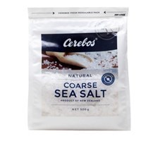 Cerebos Salt Coarse Sea Salt Reviews - Black Box