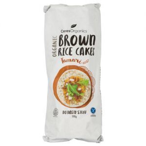 Ceres Organics Rice Cakes Brown Tamari Reviews - Black Box