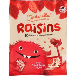 Cinderella Raisins 140g Reviews - Black Box