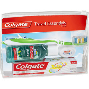 Colgate Oral Care Dental Travel Pack Essentials Reviews - Black Box