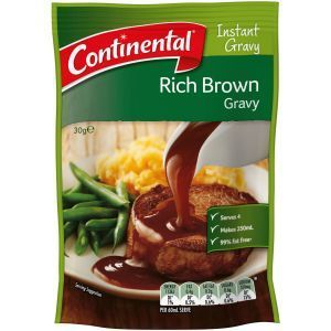 Continental Instant Gravy Mix Rich Brown Reviews - Black Box