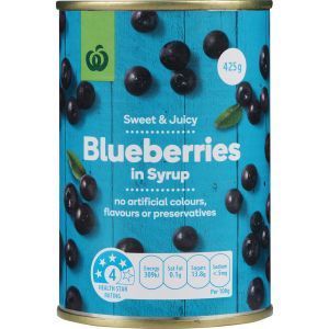 Countdown Berries Blueberries In Syrup Reviews - Black Box