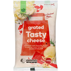 Countdown Cheese Grated Shredded Tasty Reviews - Black Box