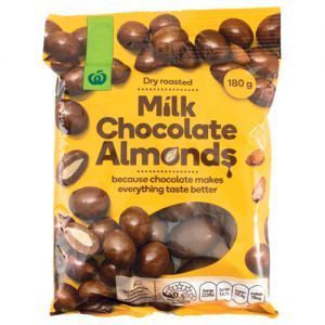 Countdown Chocolate Almonds Milk Choc Reviews - Black Box
