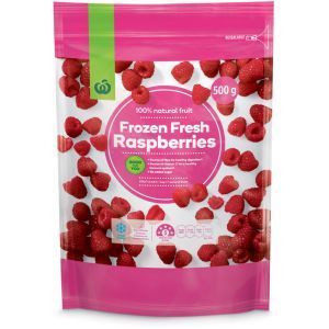 Countdown Frozen Raspberries Reviews - Black Box