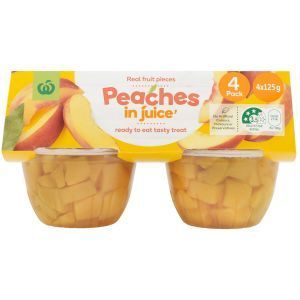 Countdown Fruit Snack Peaches In Juice Reviews - Black Box