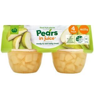 Countdown Fruit Snack Pears In Juice Reviews - Black Box