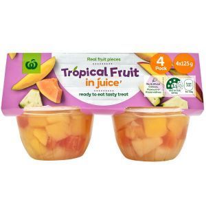 Countdown Fruit Snack Tropical Fruit In Juice Reviews - Black Box