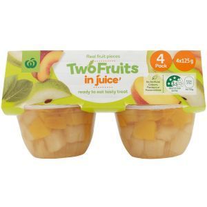 Countdown Fruit Snack Two Fruits In Juice Reviews - Black Box