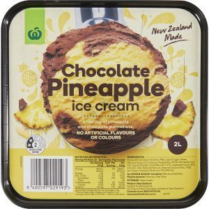 Countdown Ice Cream Pineapple Chocolate Reviews - Black Box