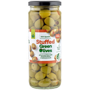 Countdown Olives Green Stuffed Reviews - Black Box