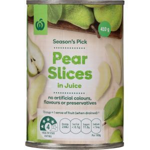 Countdown Pears Slices In Juice Reviews - Black Box