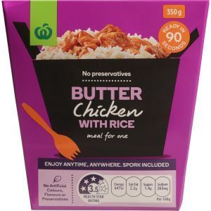Countdown Ready To Eat Prepacked Meal Butter Chicken Reviews - Black Box