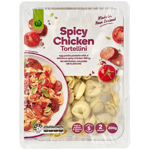 Countdown Tortellini Chilled Filled Pasta Spicy Chicken Tortellini ...