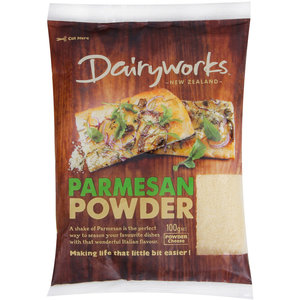 Dairyworks Hard Cheese Parmesan Powder Reviews - Black Box