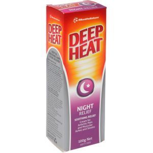 Deep Heat Muscular Rub Night Strength Reviews - Black Box