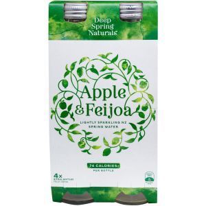 Deep Spring Soft Drink Apple & Feijoa Reviews - Black Box