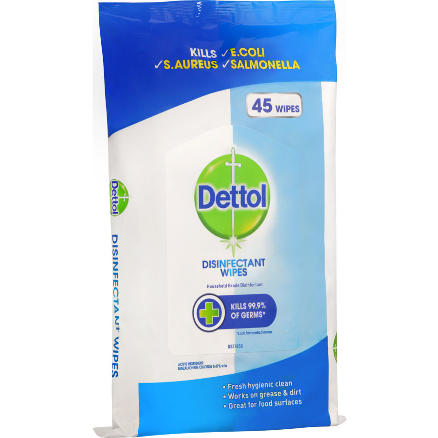 Dettol Antibacterial Cleaning Wipes Disinfectant Fresh Reviews - Black Box
