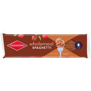 Diamond Pasta Spaghetti Wholemeal Reviews - Black Box