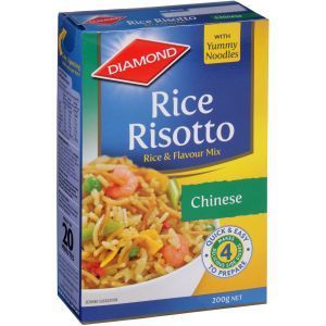 Diamond Rice Risotto Rice Dish Chinese Reviews - Black Box