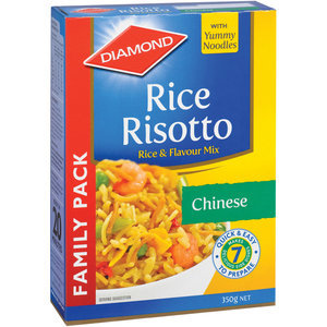 Diamond Rice Risotto Rice Dish Family Pack Chinese Reviews - Black Box
