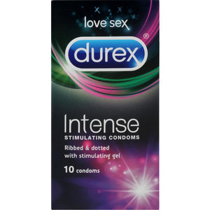 Durex Condoms Intense Stimulating Reviews - Black Box