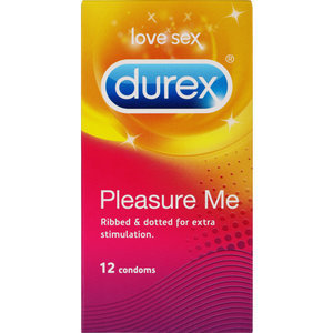 Durex Condoms Pleasure Me - Ribbed & Dotted Reviews - Black Box