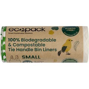 Ecopack Compostable Kitchen Tidy Bags Small 18l Reviews - Black Box