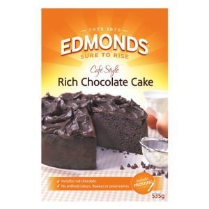 Edmonds Cake Mix Cafe Style Rich Chocolate Cake Reviews - Black Box
