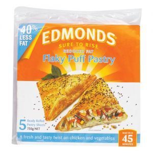Edmonds Flaky Puff Pastry Reduced Fat 750g Reviews - Black Box