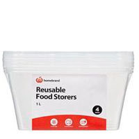 Essentials Container Rectangle Reusable 1l Reviews - Black Box