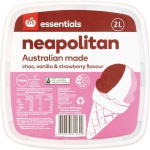 Essentials Ice Cream Neapolitan Reviews - Black Box