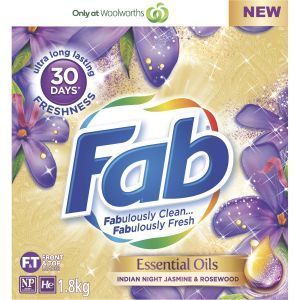 Fab Essential Oils Laundry Powder Indian Nights Reviews - Black Box