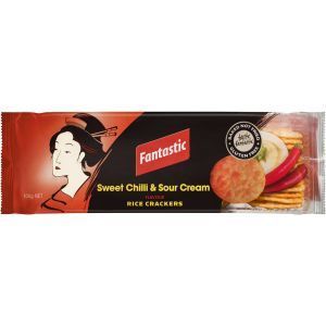 Fantastic Rice Crackers Sweet Chilli And Sour Cream Reviews - Black Box