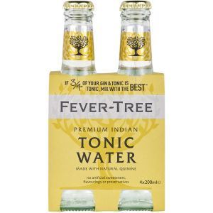 Fever Tree Drink Mixers Premium Indian Tonic Water Reviews - Black Box