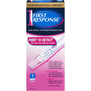 First Response Pregnancy Test Kit Instream Reviews - Black Box